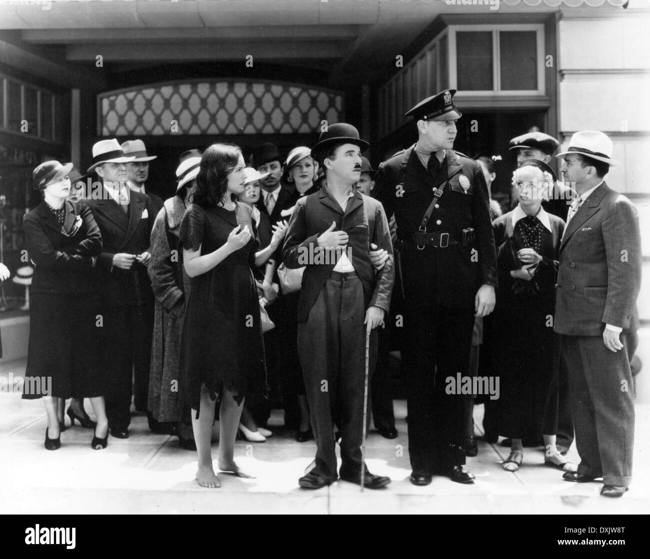 Les temps modernes Banque d'images noir et blanc - Alamy