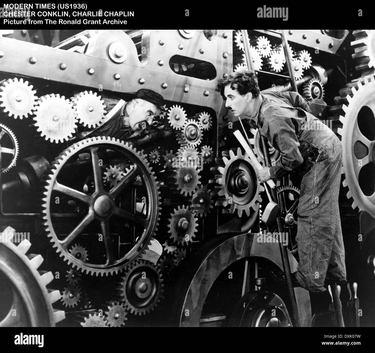 Les temps modernes chaplin Banque de photographies et d’images à haute ...