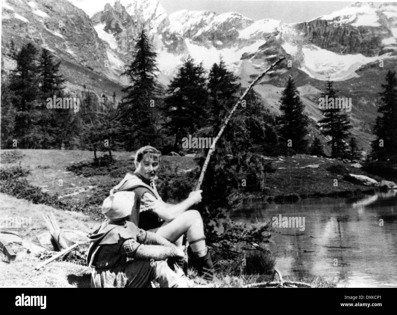 Guillaume TELL (1953) UK INACHEVÉS Errol Flynn Photo Stock - Alamy