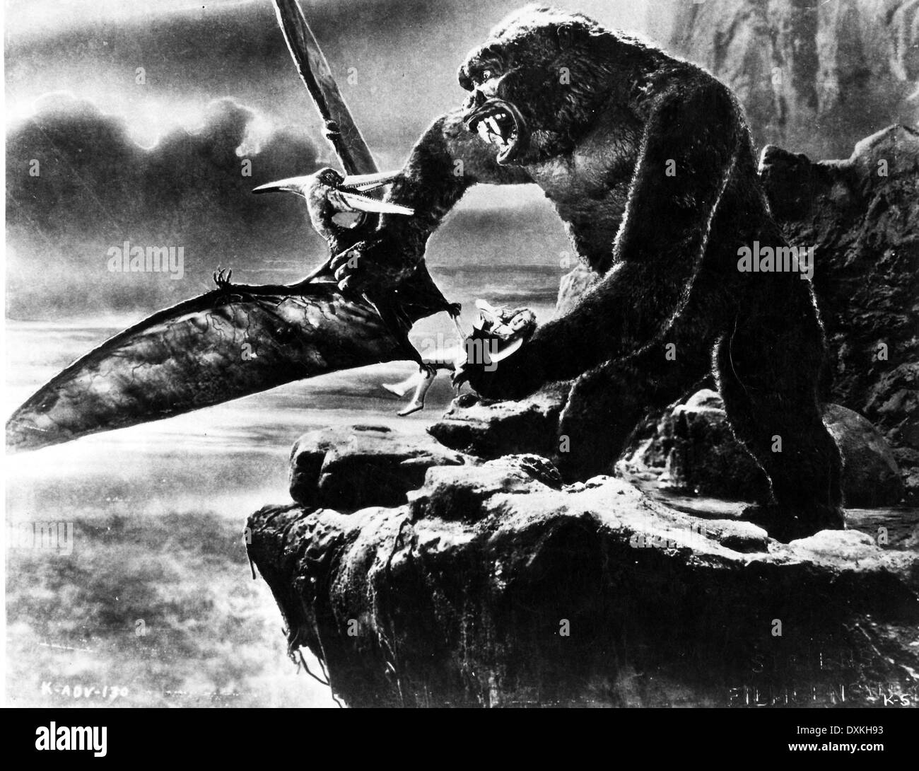 King kong Banque d'images noir et blanc - Alamy