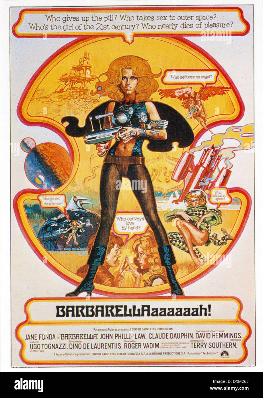 Barbarella movie poster Banque de photographies et d’images à haute ...