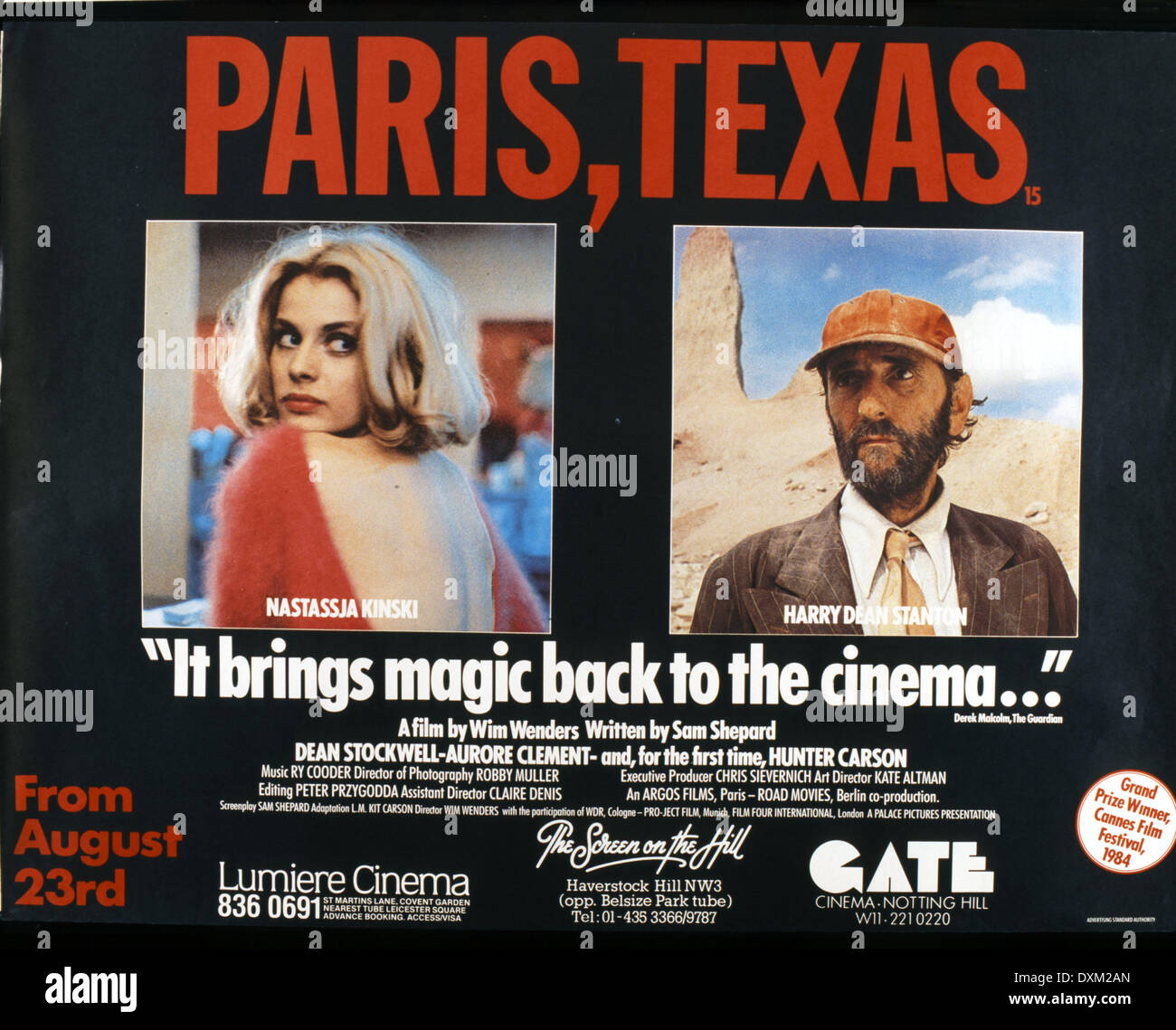 Paris texas 1984 Banque de photographies et d’images à haute résolution ...