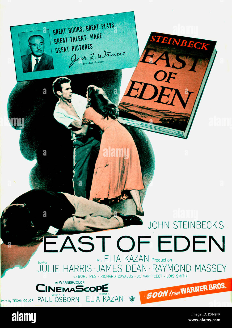 East of eden poster Banque de photographies et d’images à haute ...