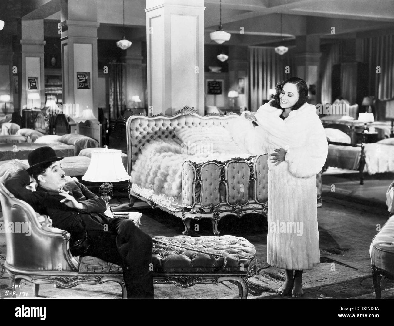 Les temps modernes 1936 charlie chaplin Banque de photographies et d ...