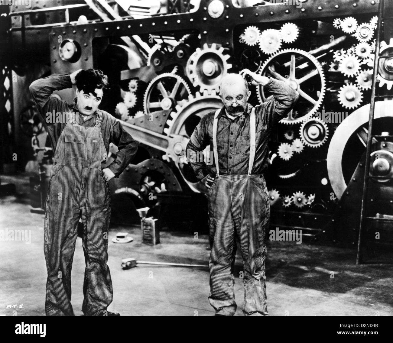 Charlie chaplin les temps modernes Banque de photographies et d’images ...