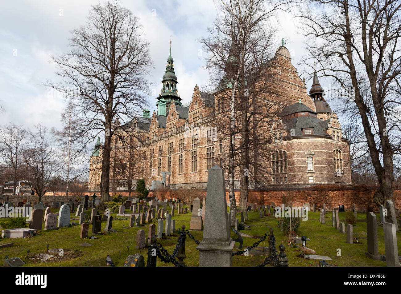 Stockholm, Suède - Galärvarvskyrkogården Galley (cimetière), chantier ...