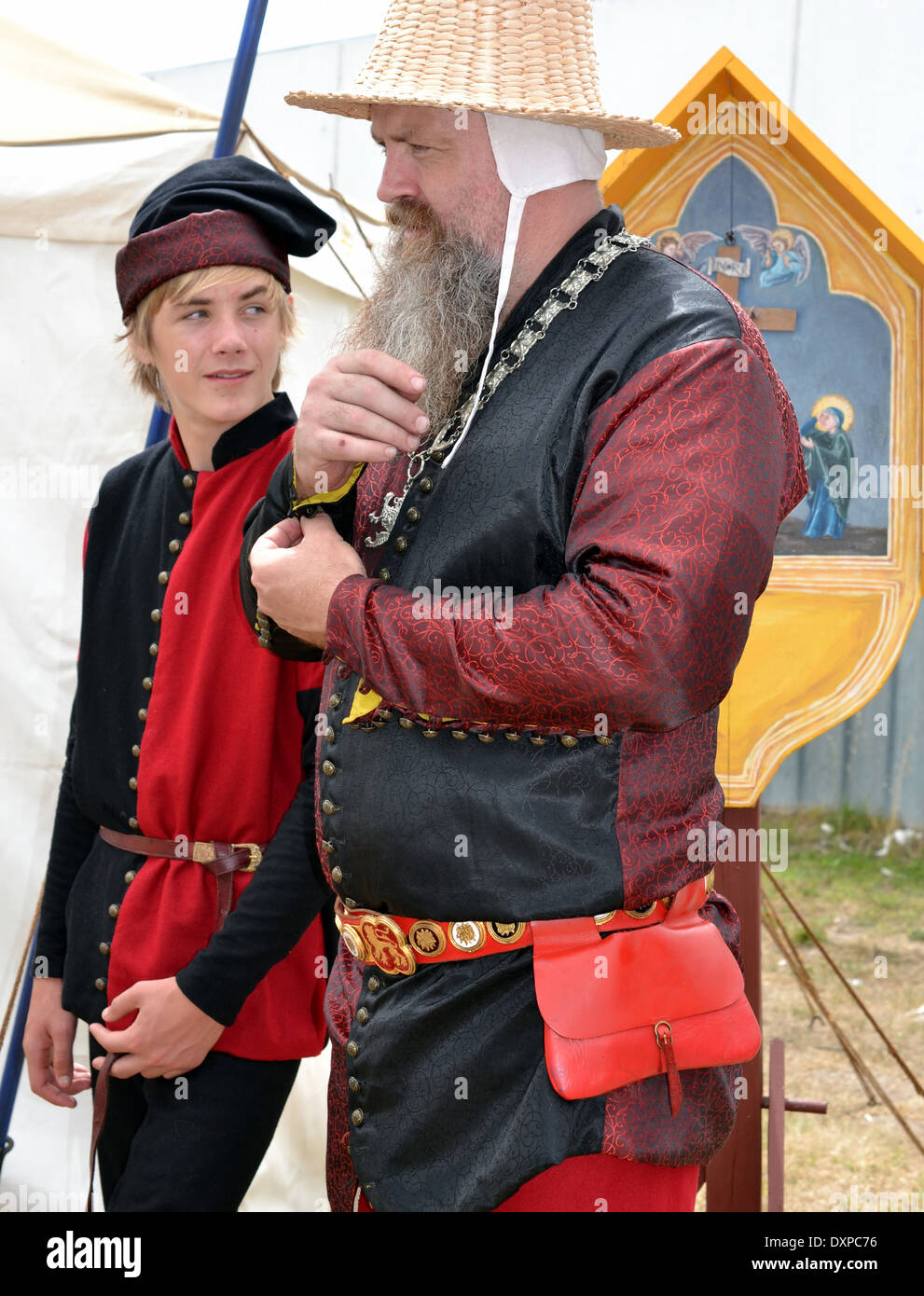 Medieval squire Banque de photographies et d’images à haute résolution ...