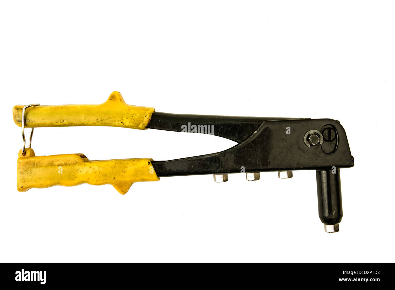 Pop rivet gun Banque d'images détourées - Alamy