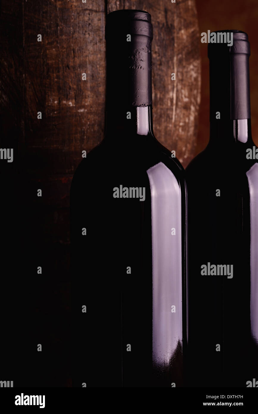 Vin rouge vieilli Banque de photographies et d’images à haute ...