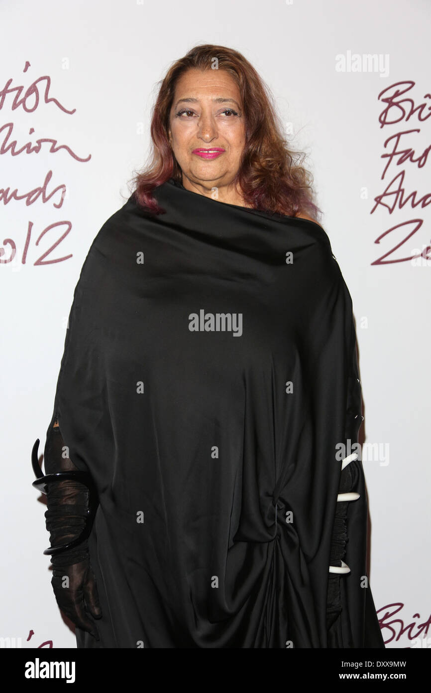 Zaha hadid londres royaume uni zaha hadid portrait Banque de ...
