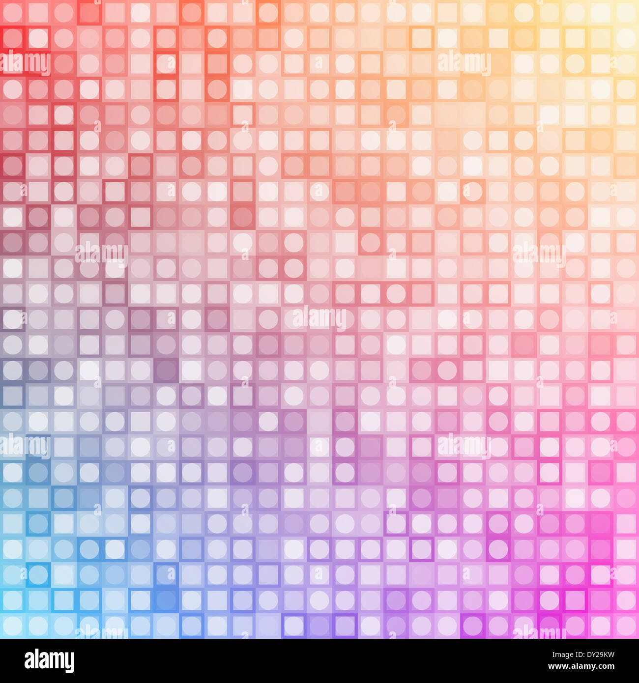 Blue circle pixel mosaic background Banque de photographies et d’images ...