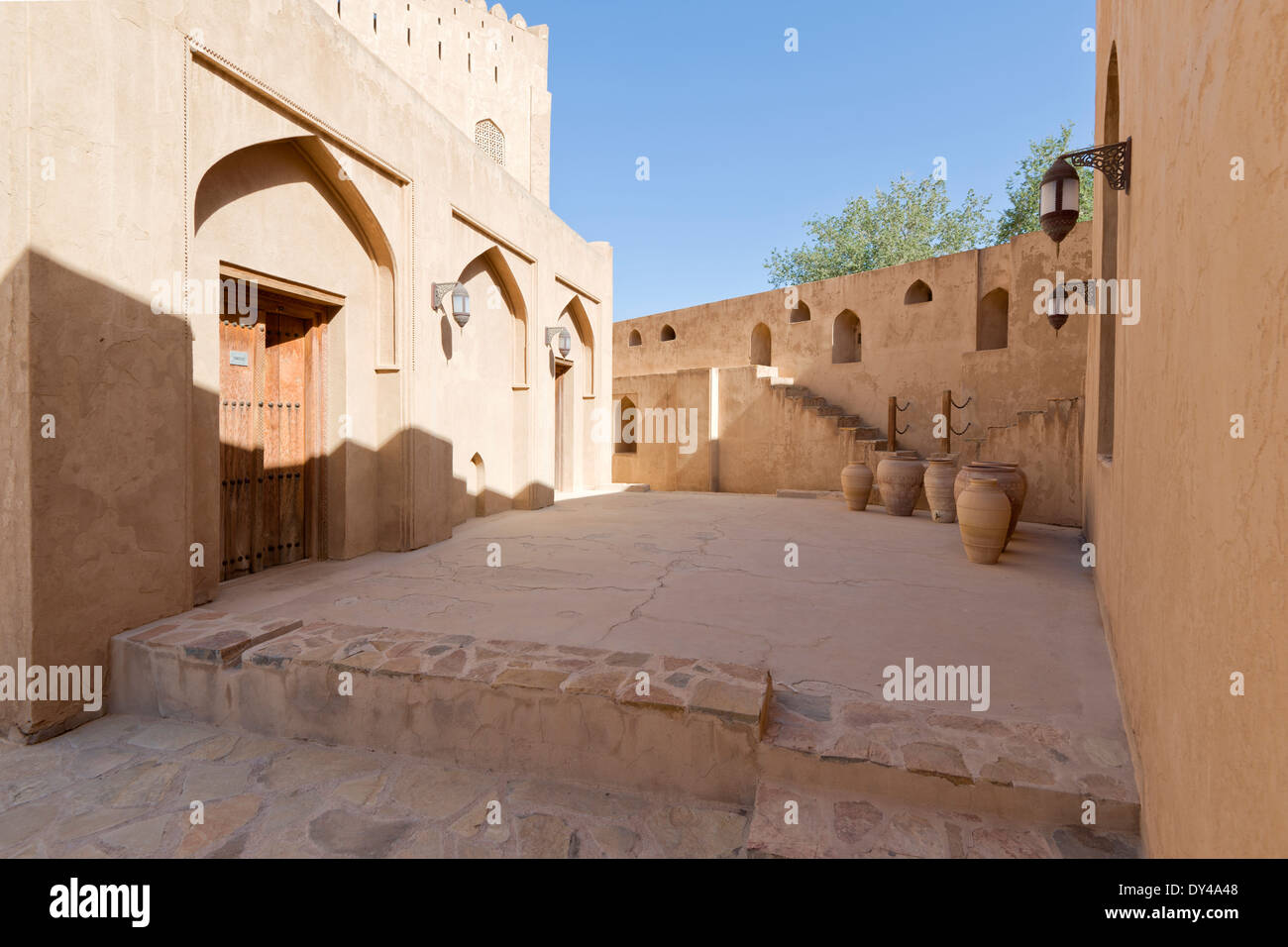 Jabrin Fort Oman Banque d'image et photos - Alamy