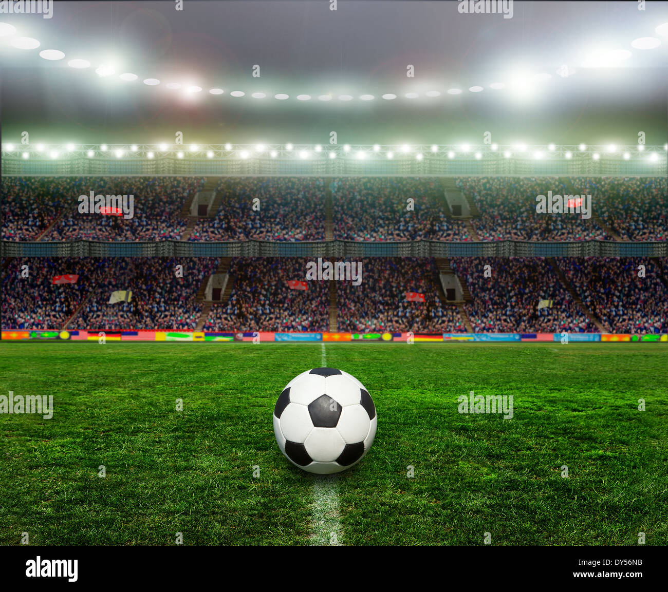 Stade de football Banque de photographies et d’images à haute ...