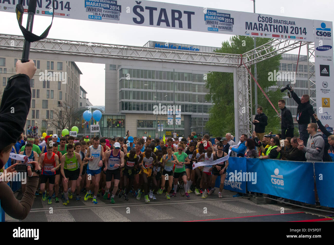 Csob bratislava marathon 2014 Banque de photographies et d’images à ...
