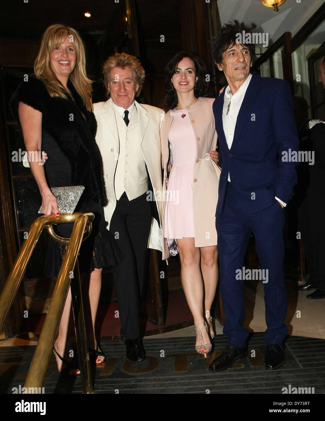 Rod stewart penny lancaster wedding Banque de photographies et d’images ...