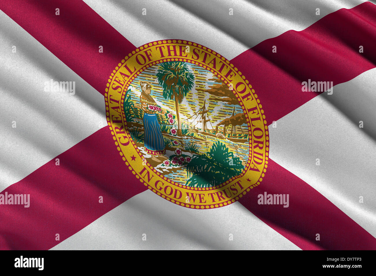 Drapeau de la floride Banque de photographies et d’images à haute ...