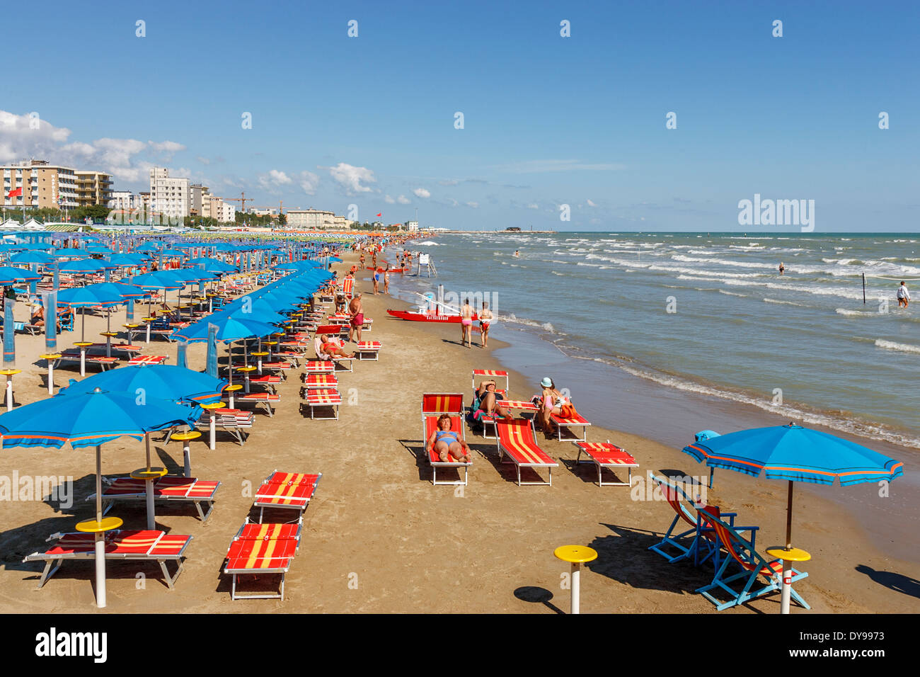 Pesaro beach Banque d'image et photos - Alamy