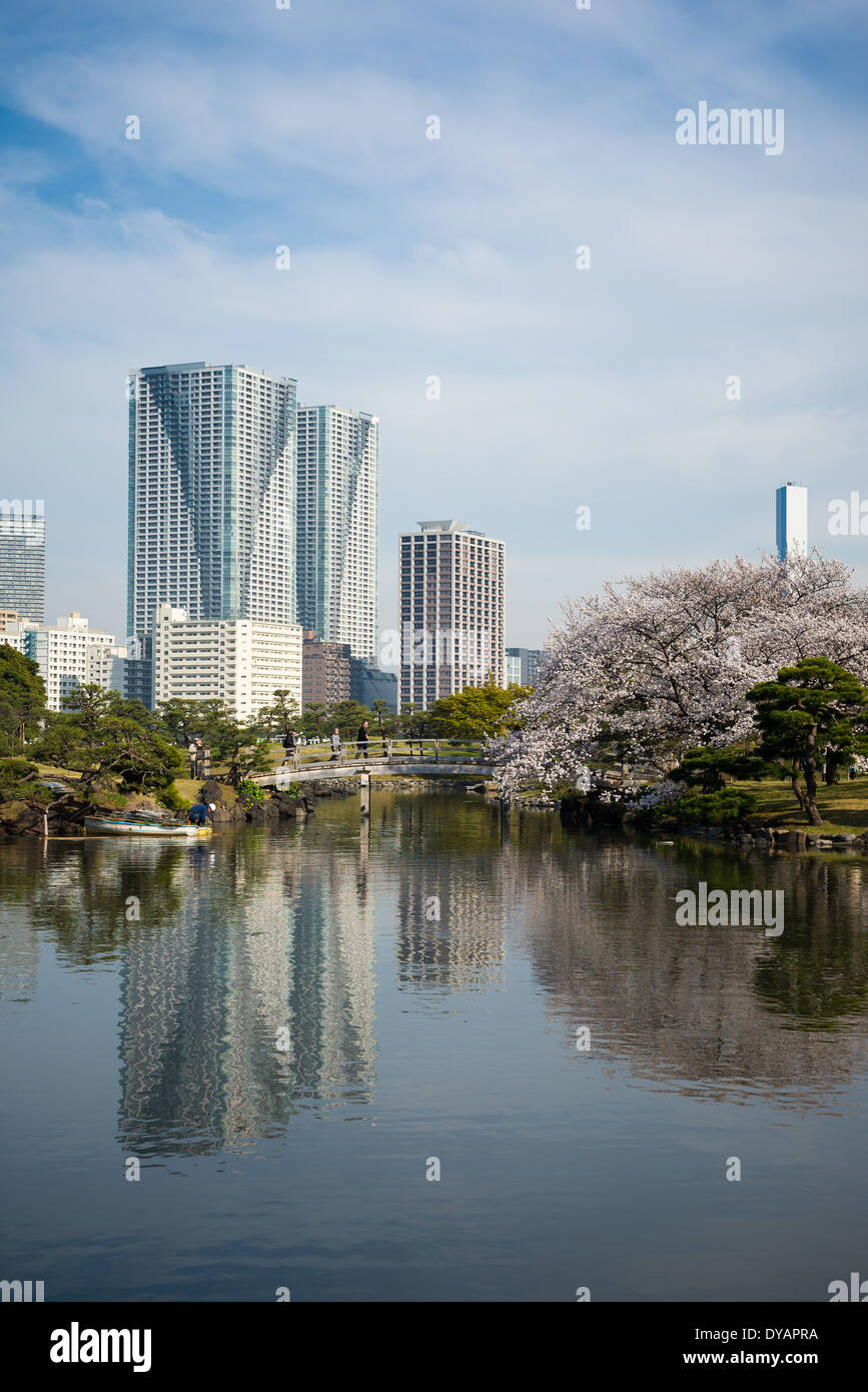Hamarikyu gardens tokyo Banque de photographies et d’images à haute ...