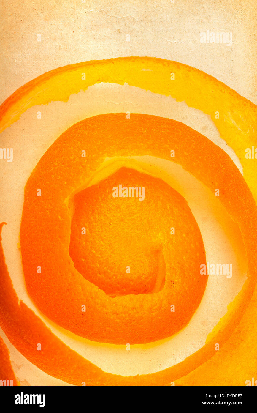 épluchure d'orange Banque de photographies et d’images à haute ...