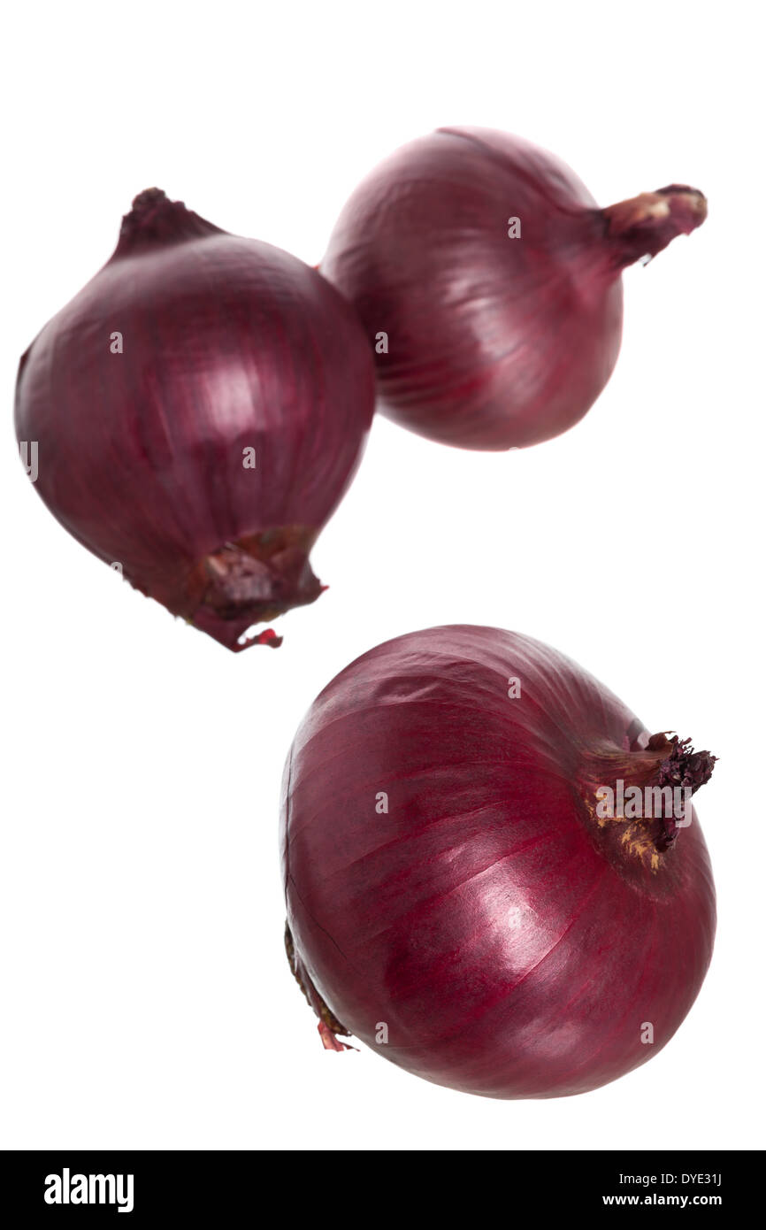 Oignons rouges entiers Banque de photographies et d’images à haute ...