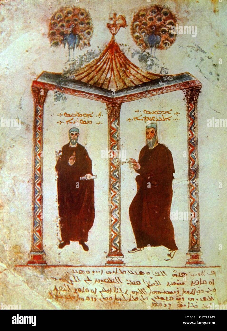 Ascension Des évangiles Du Christ Rabbula