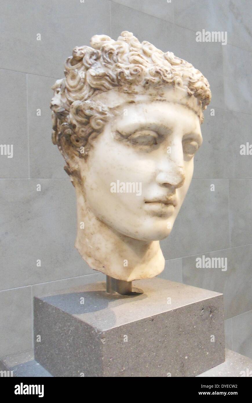 Greek athlete statue Banque de photographies et d’images à haute ...