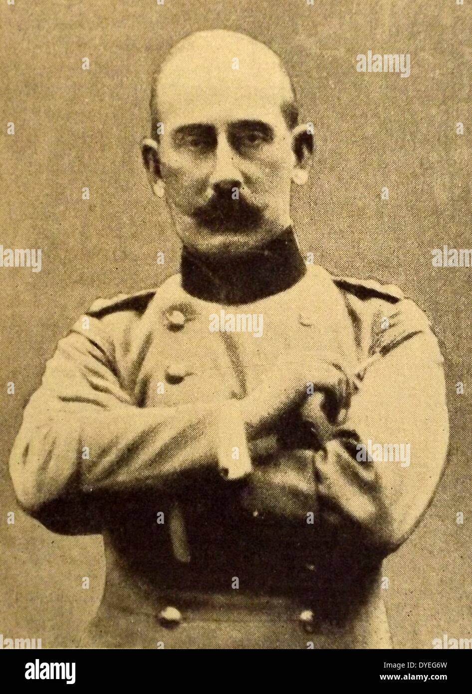 Homme Politique Allemand Dans La Première Guerre Mondiale Banque d ...