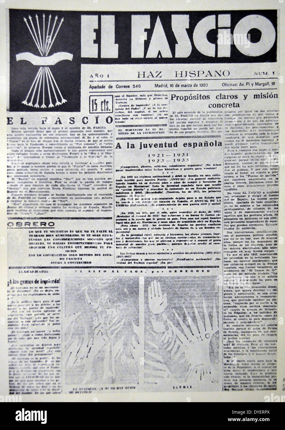 El fascio magazine Banque de photographies et d’images à haute ...