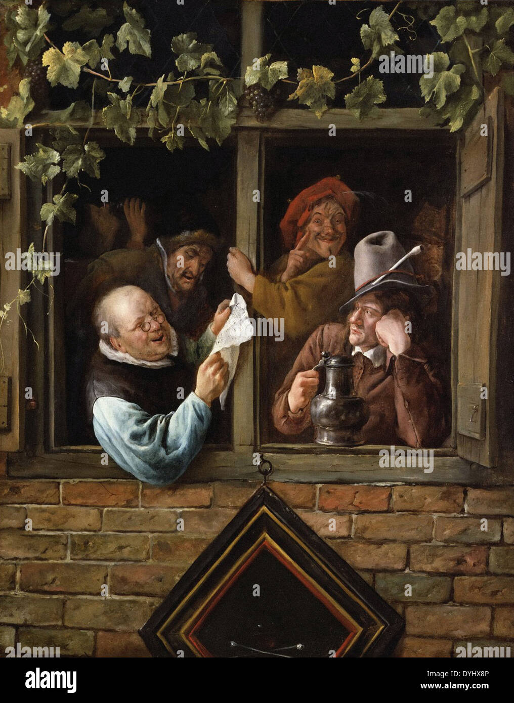 Art Painting Jan Steen Banque d'image et photos - Alamy