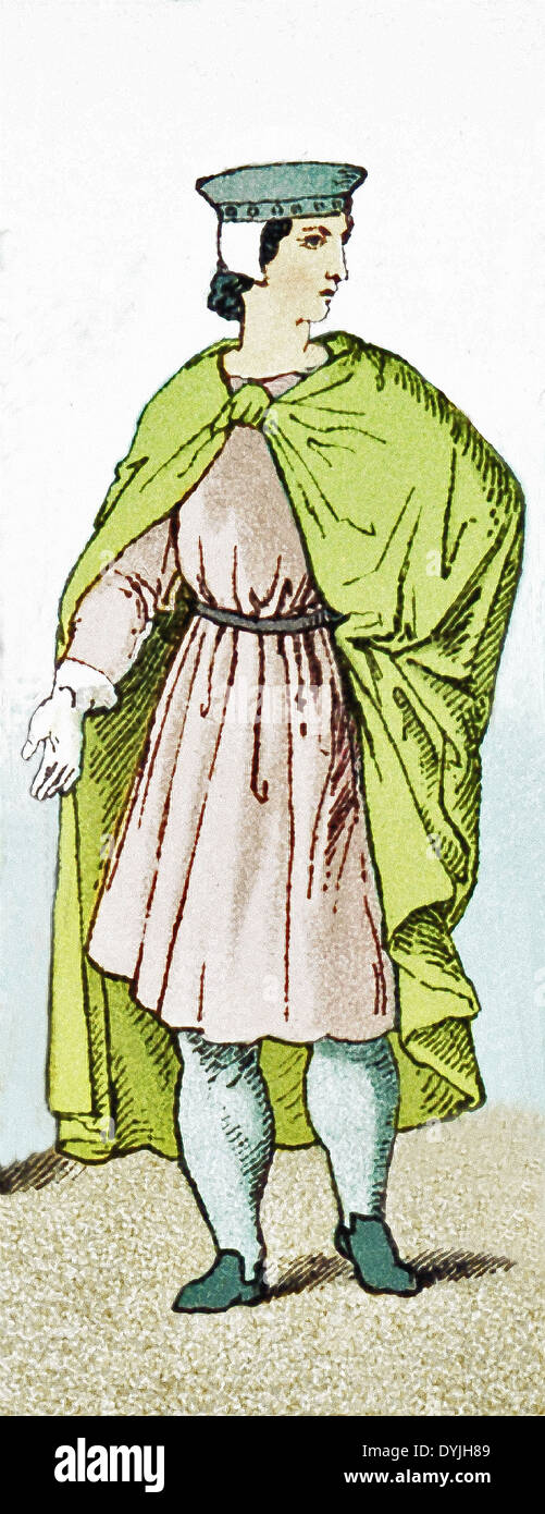 Vêtements du 13ème siècle france Banque de photographies et d’images à ...