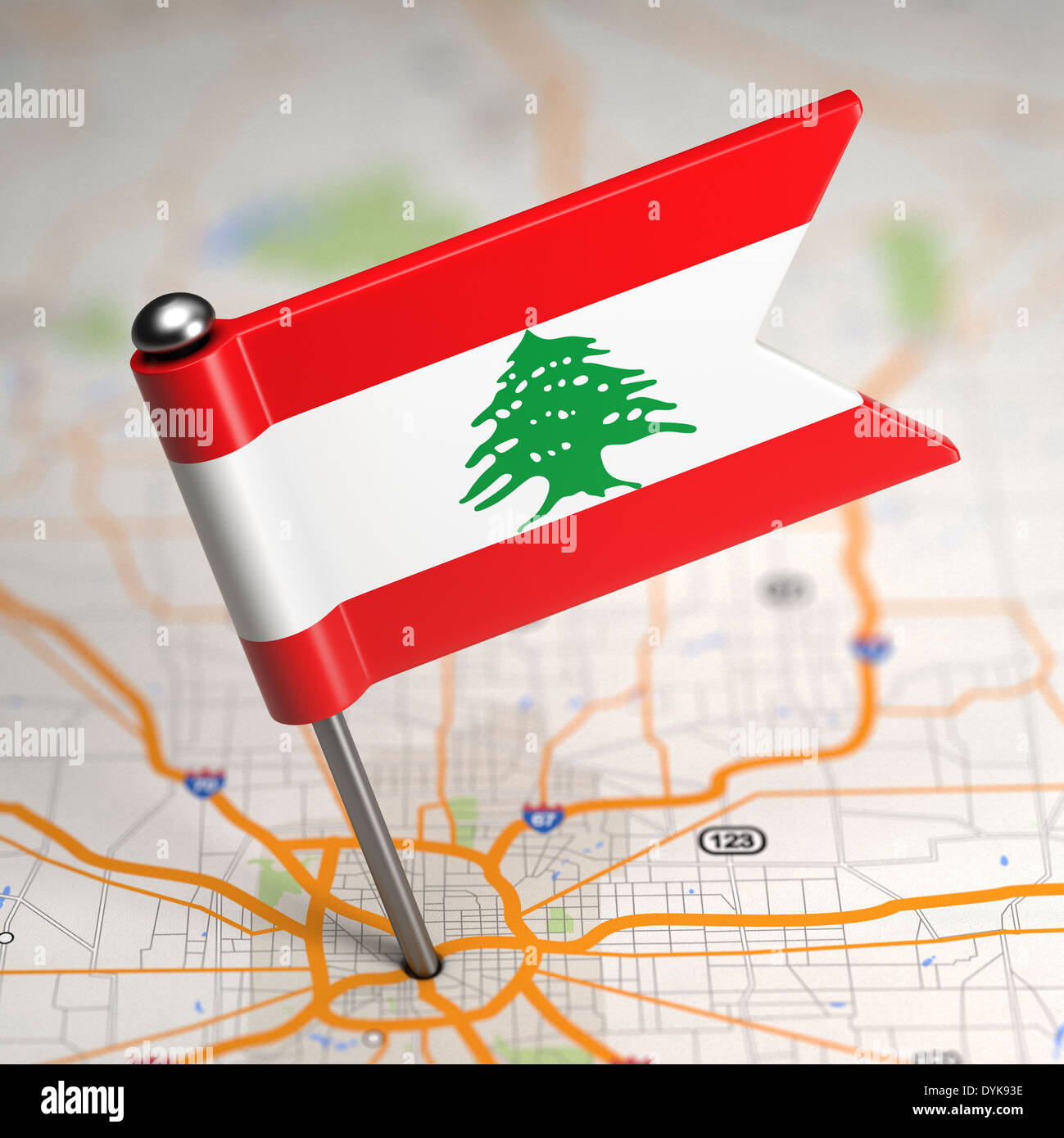 Carte du drapeau du liban Banque de photographies et d’images à haute résolution - Alamy