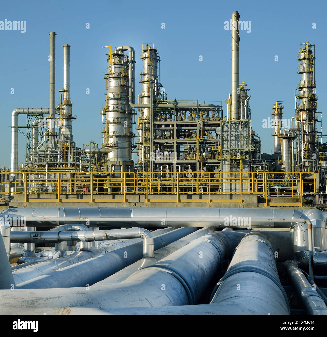 Leuna germany refinery total refinery Banque de photographies et d ...