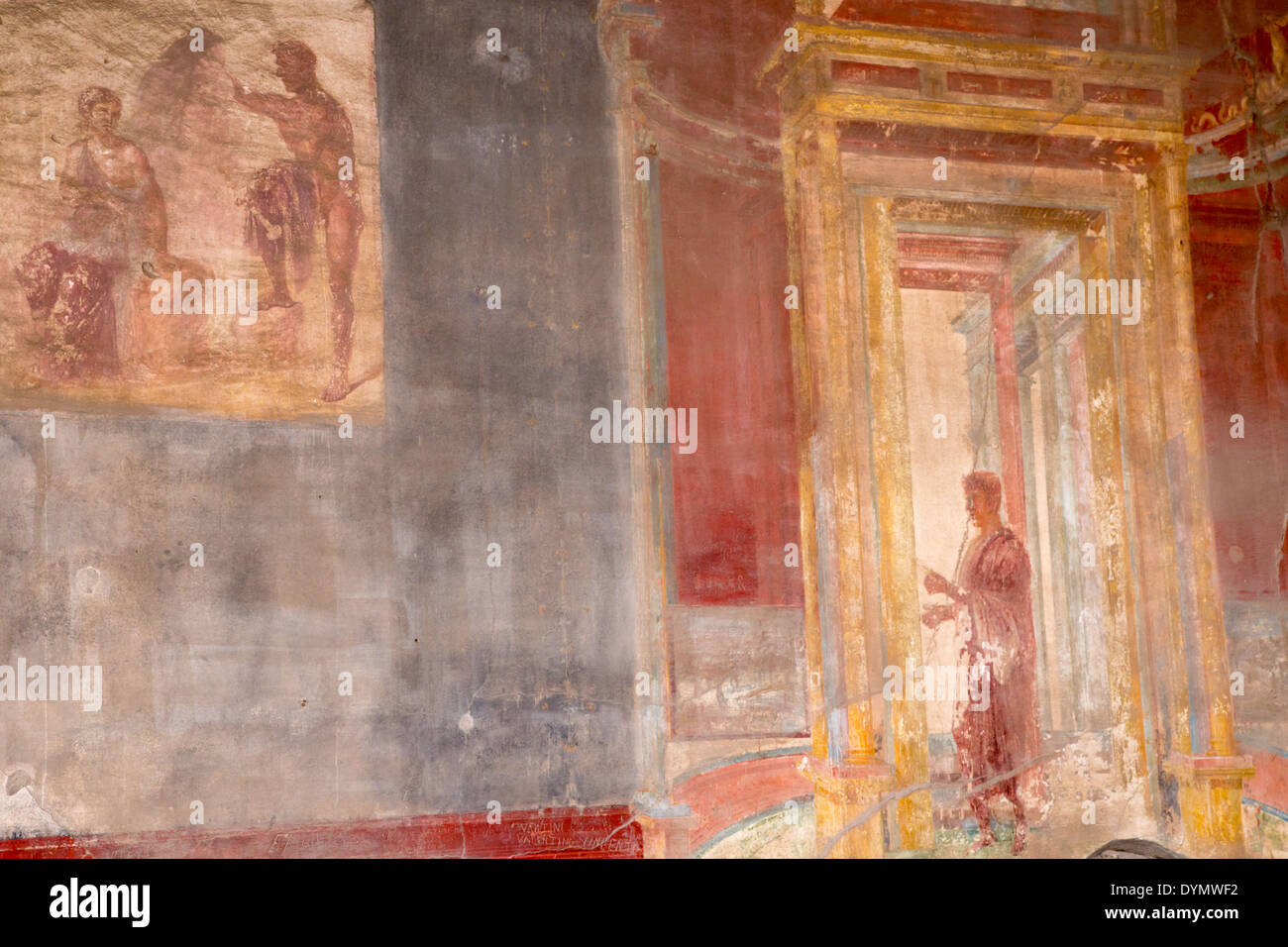 Fresque romaine pompei Banque de photographies et d’images à haute ...