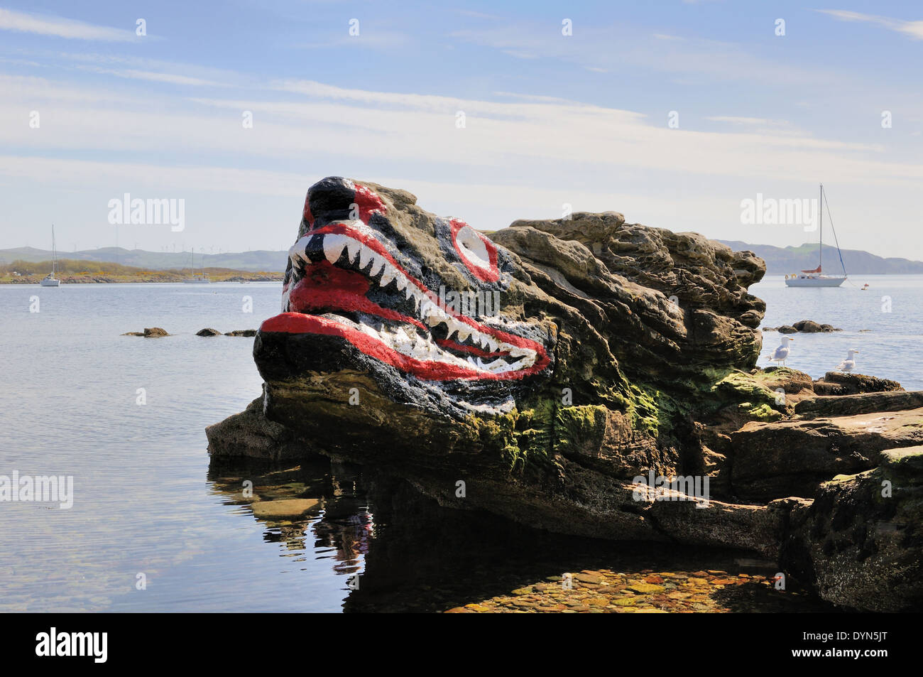 Crocodile rock millport Banque de photographies et d’images à haute ...