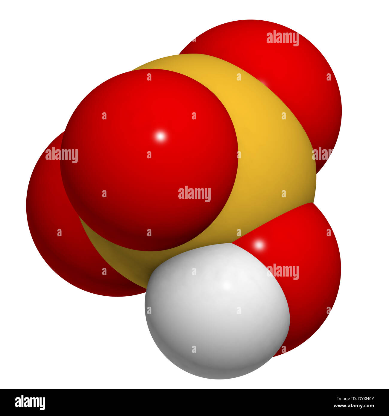 Acide sulfurique concentré Banque d'images détourées - Alamy