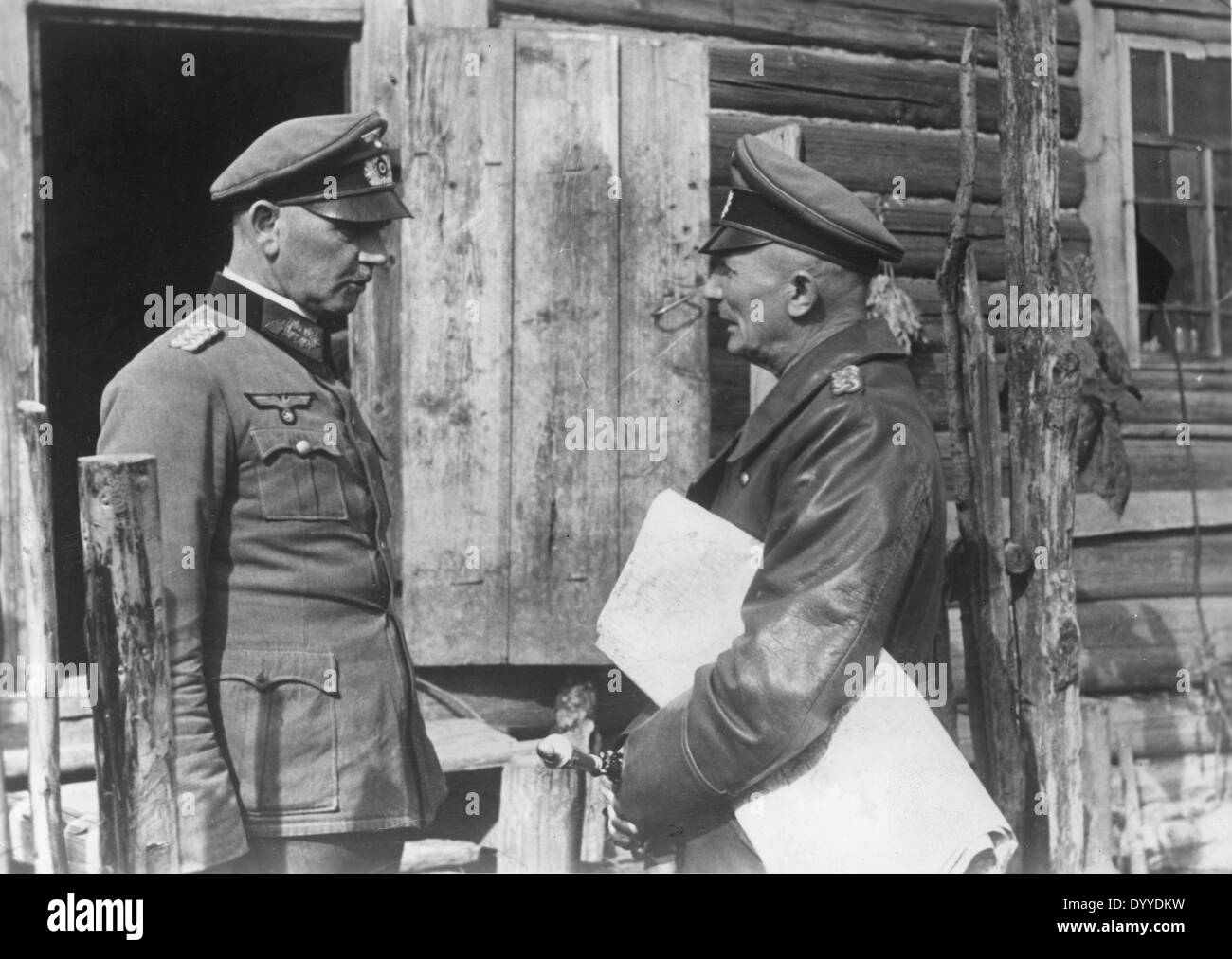 Le général fedor von bock Banque d'images noir et blanc - Alamy