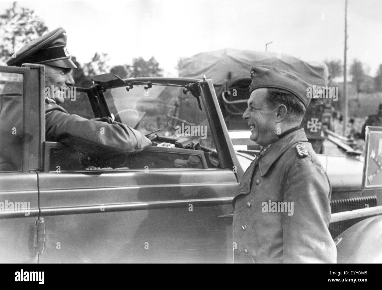 Le général fedor von bock Banque d'images noir et blanc - Alamy