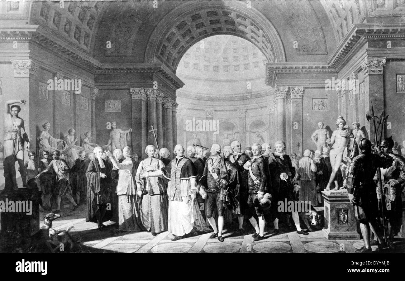 King gustav iii of sweden Banque d'images noir et blanc - Alamy