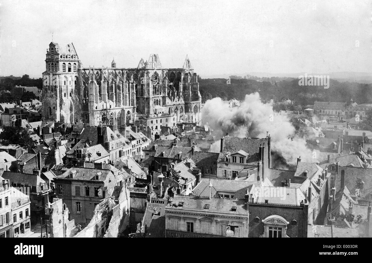 St quentin cathedral Banque de photographies et d’images à haute ...