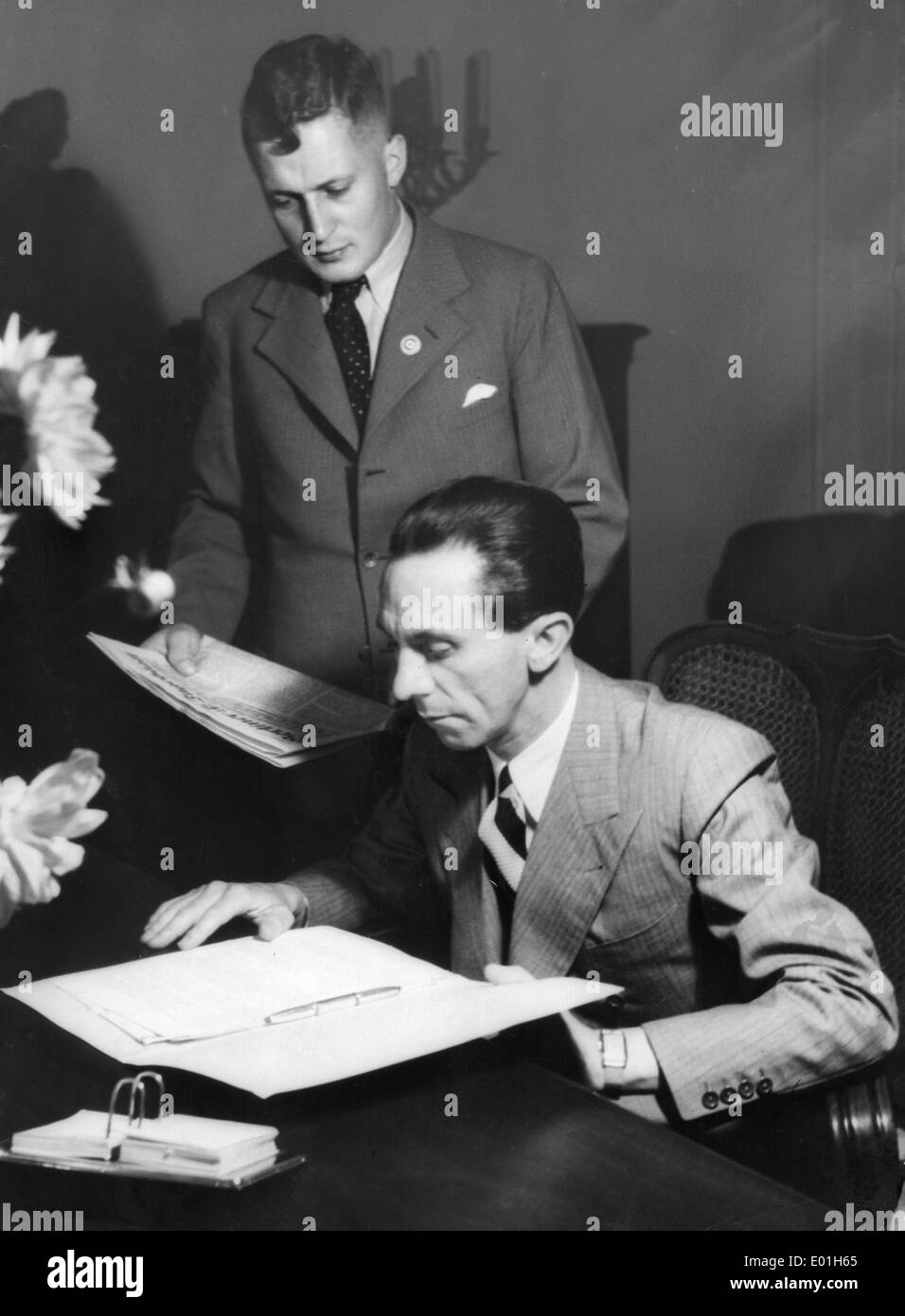 Politique De Propagande Joseph Goebbels Banque d'image et photos - Page ...