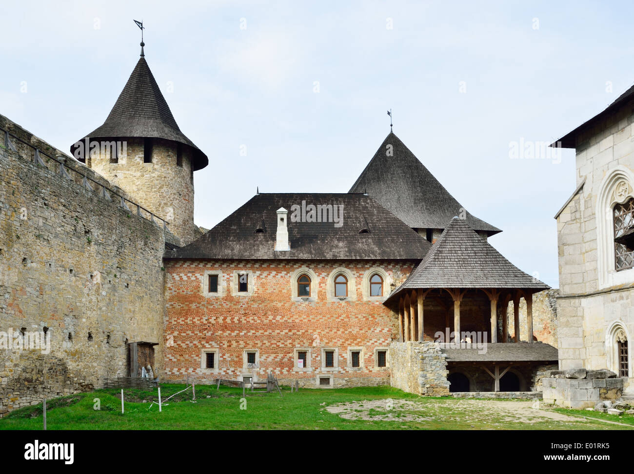 Khotyn fortress Banque de photographies et d’images à haute résolution ...