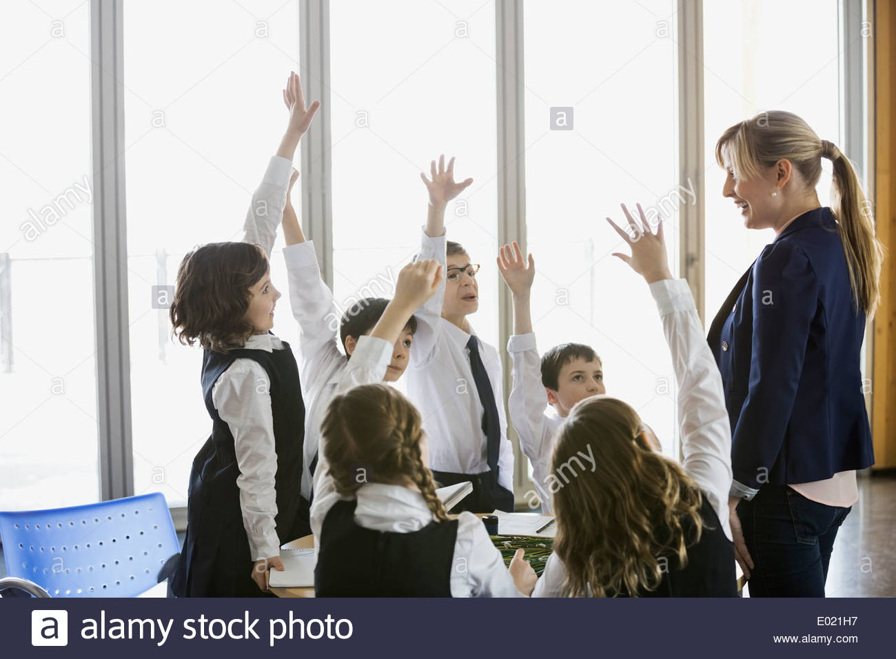 Professeur en salle de classe Banque de photographies et d’images à ...