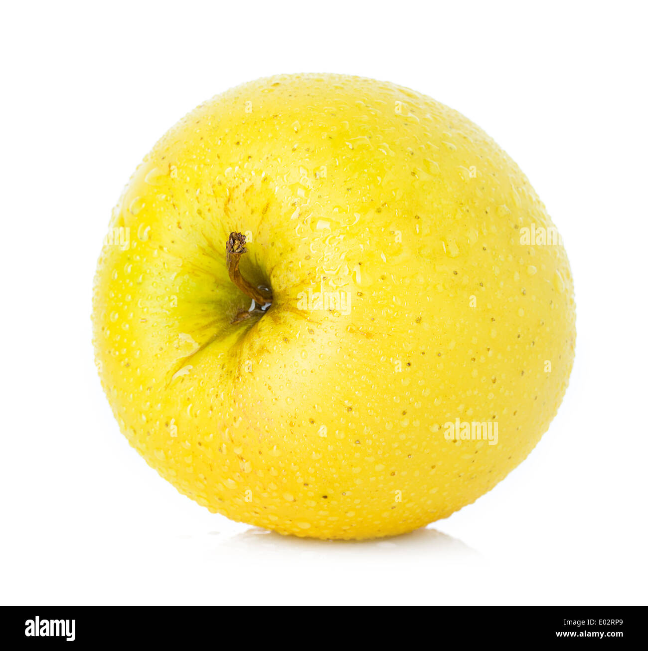 Pomme jaune Banque de photographies et d’images à haute résolution - Alamy