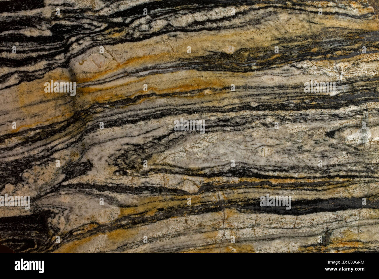 Roche métamorphique à haute teneur Banque de photographies et d’images ...