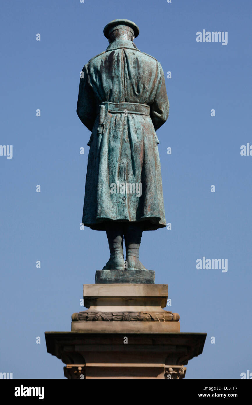 Statue, mémorial de la première guerre mondiale, le jour du Souvenir ...