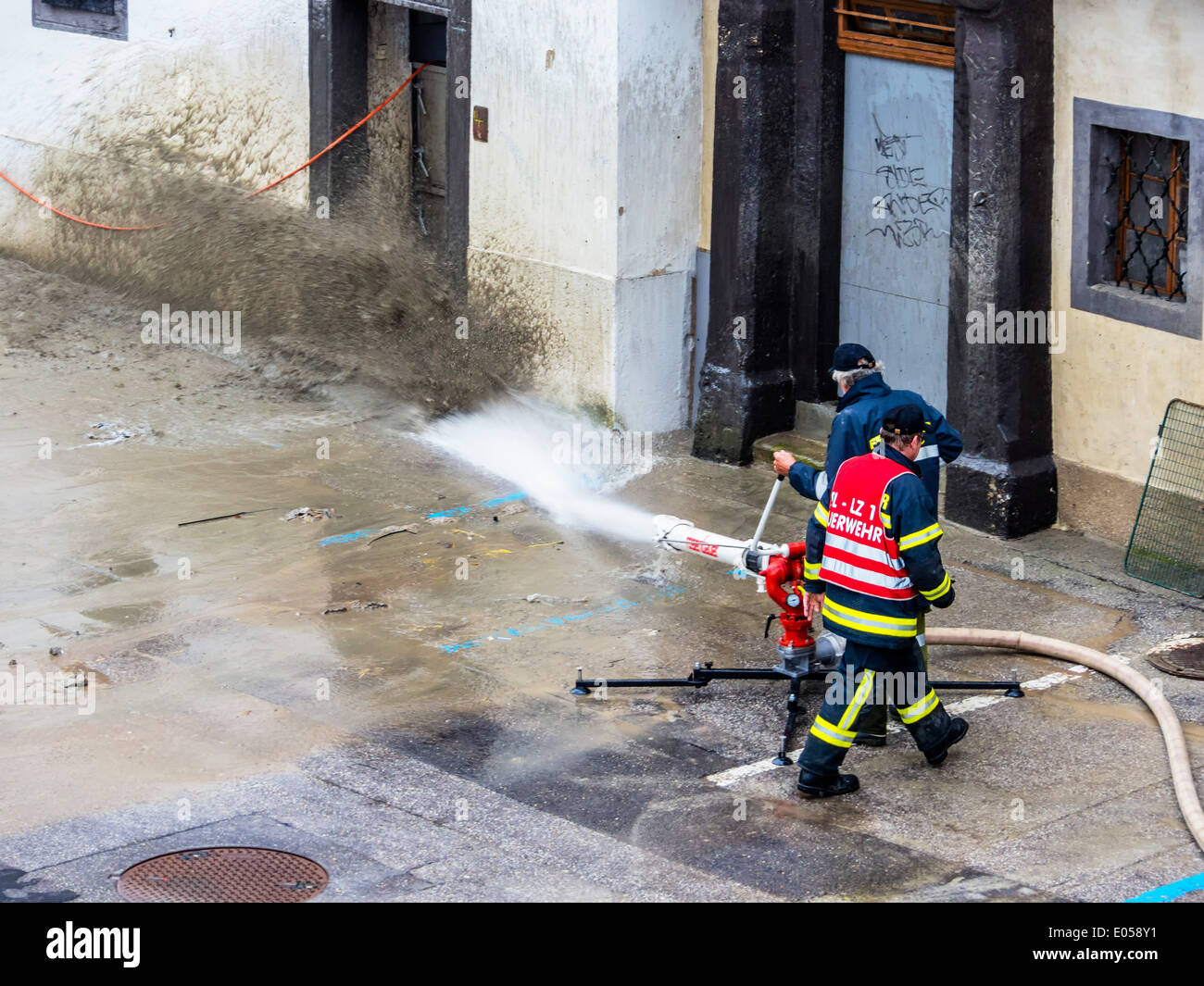 Autriche inondations et f Banque de photographies et d’images à haute ...