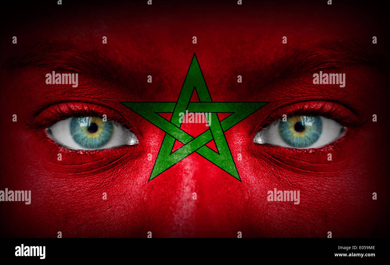 Maroc supporter football Banque de photographies et d’images à haute ...