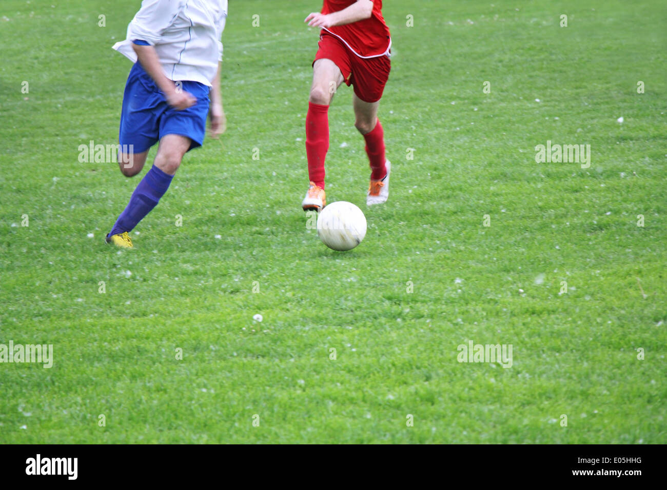 Action de football en plein air Banque de photographies et d’images à ...
