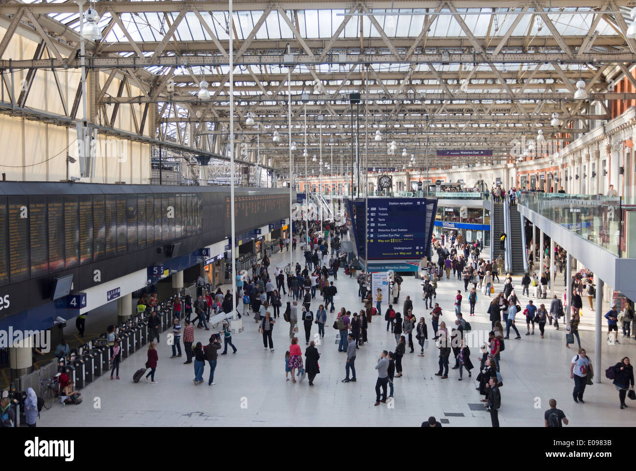 Waterloo central railway Banque de photographies et d’images à haute ...