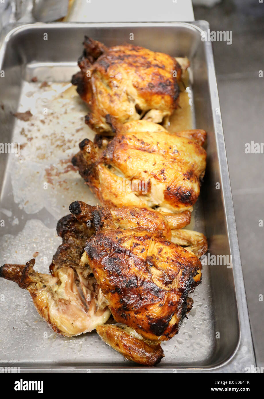 Riz et poulet grillé Banque de photographies et d’images à haute ...